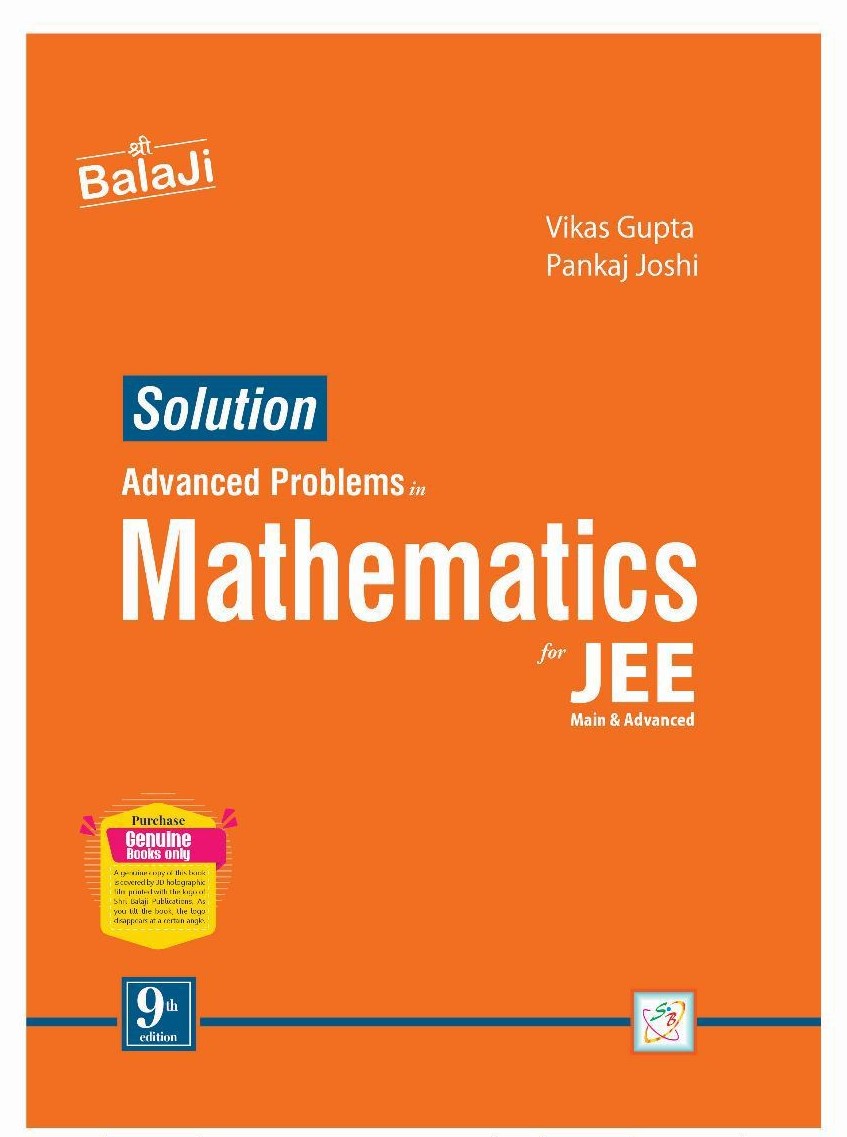 Balaji Solution Advanced Problems In Mathematics For JEE Main And Advanced