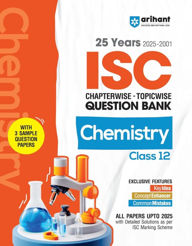 Arihant ISC Chapterwise Topicwise Question Bank Chemistry Class 12 | 25 ...